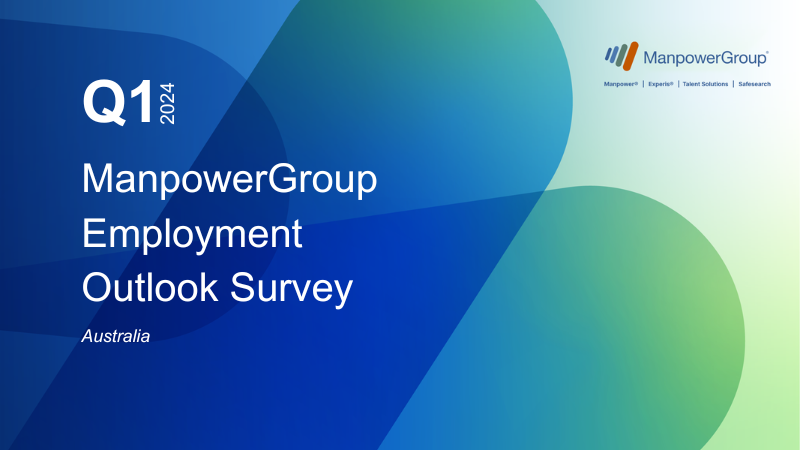 ManpowerGroup Employment Outlook Survey Q1 2024